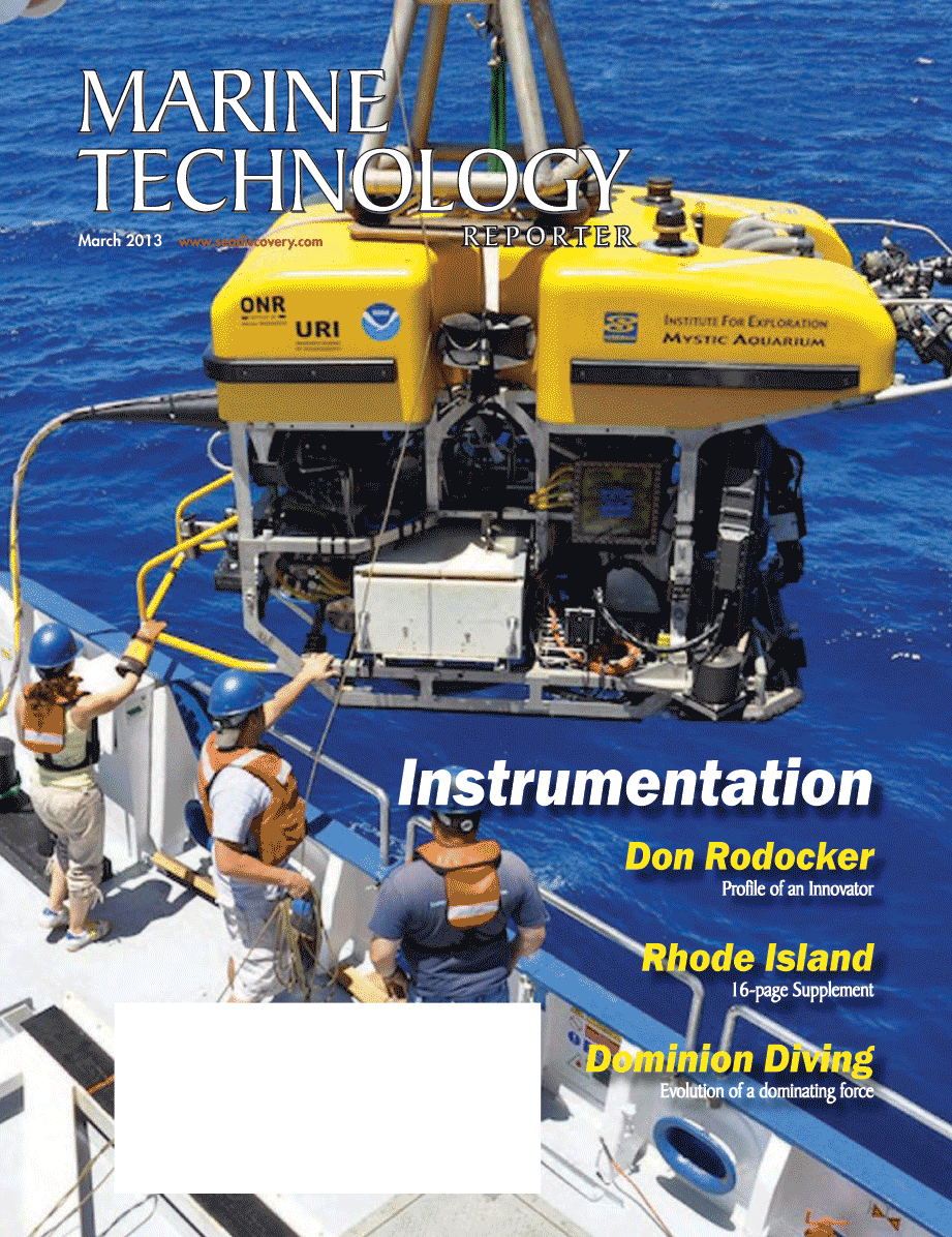 March 2013 - Marine Technology Reporter